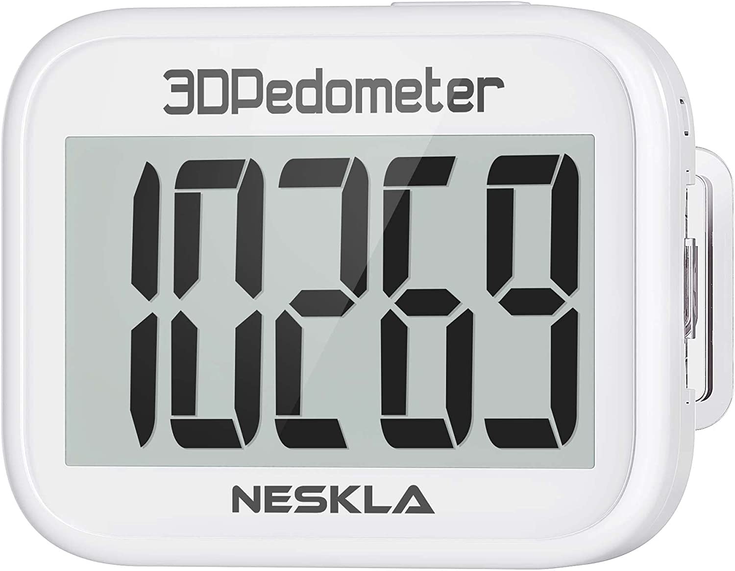 3D Pedometer for Walking, Simple Step Counter for Walking with Large ...