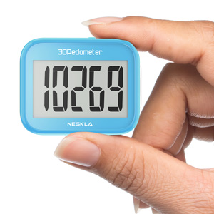 3D Pedometer for Walking, Simple Step Counter for Walking with Large ...